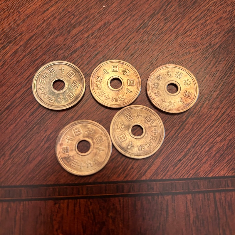 Coin With Hole - Etsy