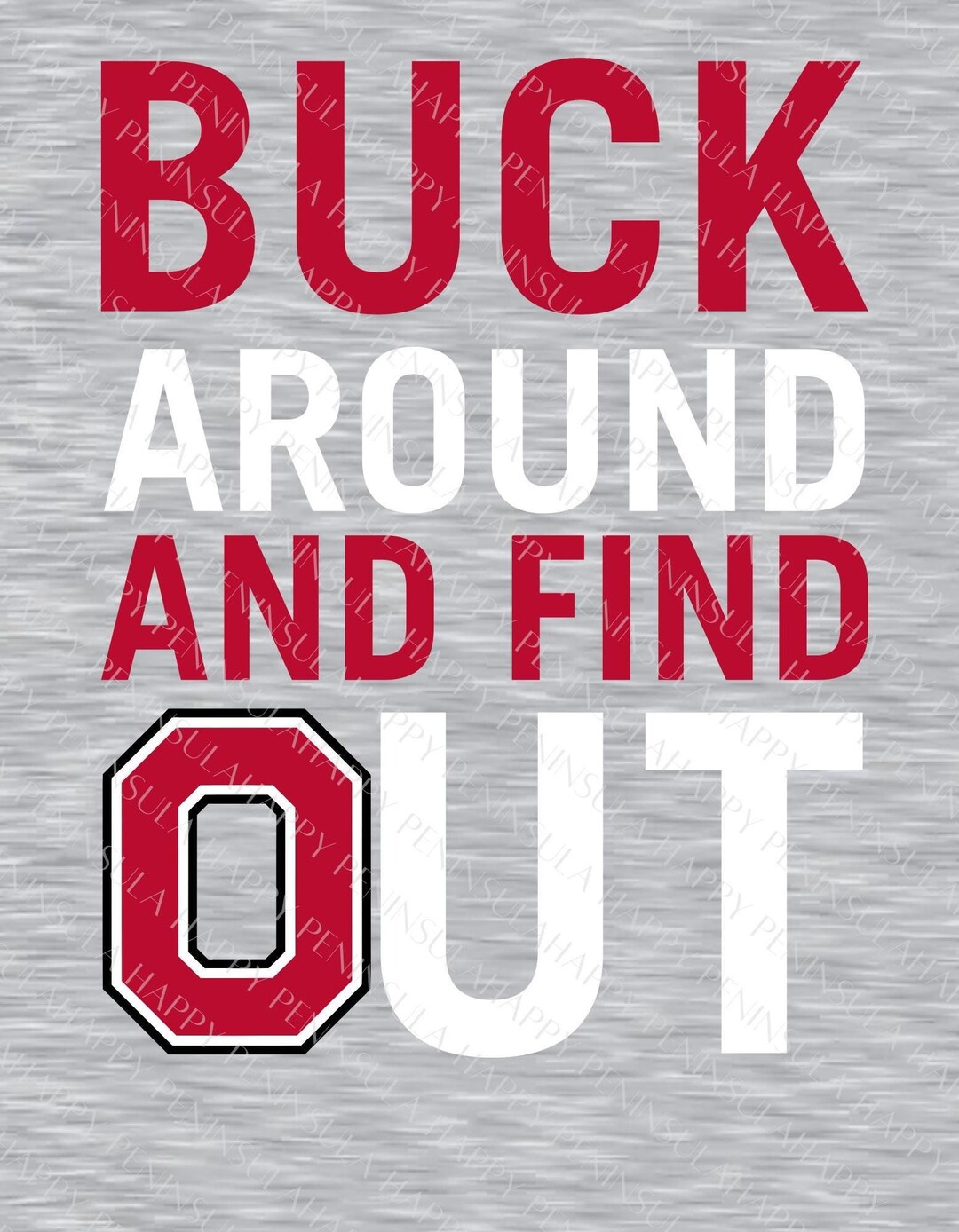 Buck Around and Find Out OSU SVG, PNG - Etsy