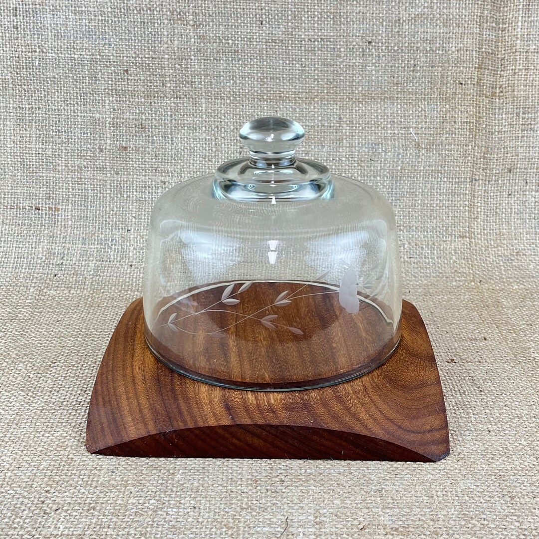 Hand Made Turned Cheese Dome Set - Etsy