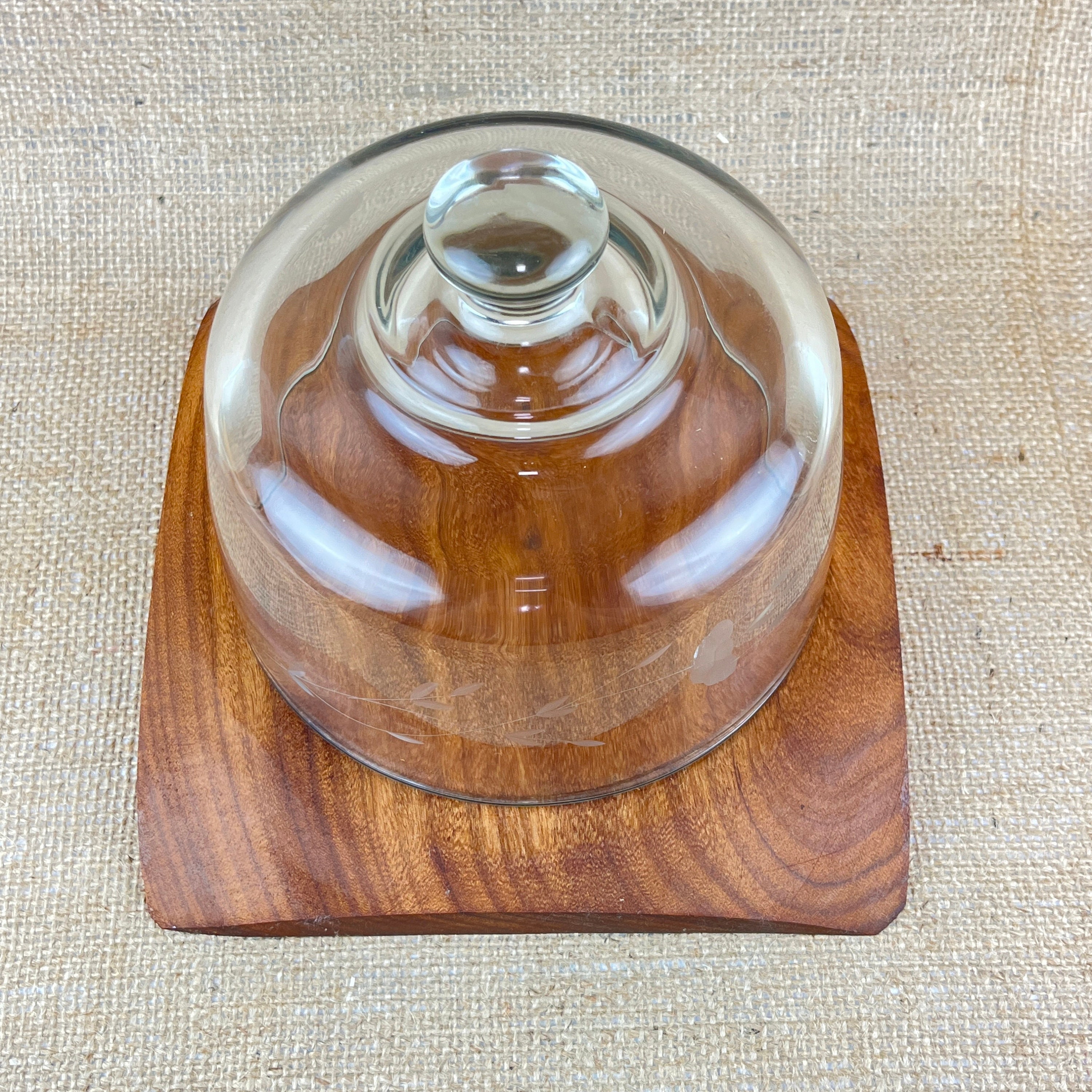 Hand Made Turned Cheese Dome Set - Etsy