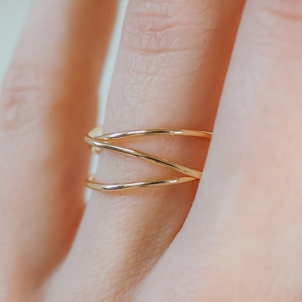 Wrap Around Ring - Etsy