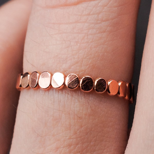 Gold Pebble Ring - Etsy