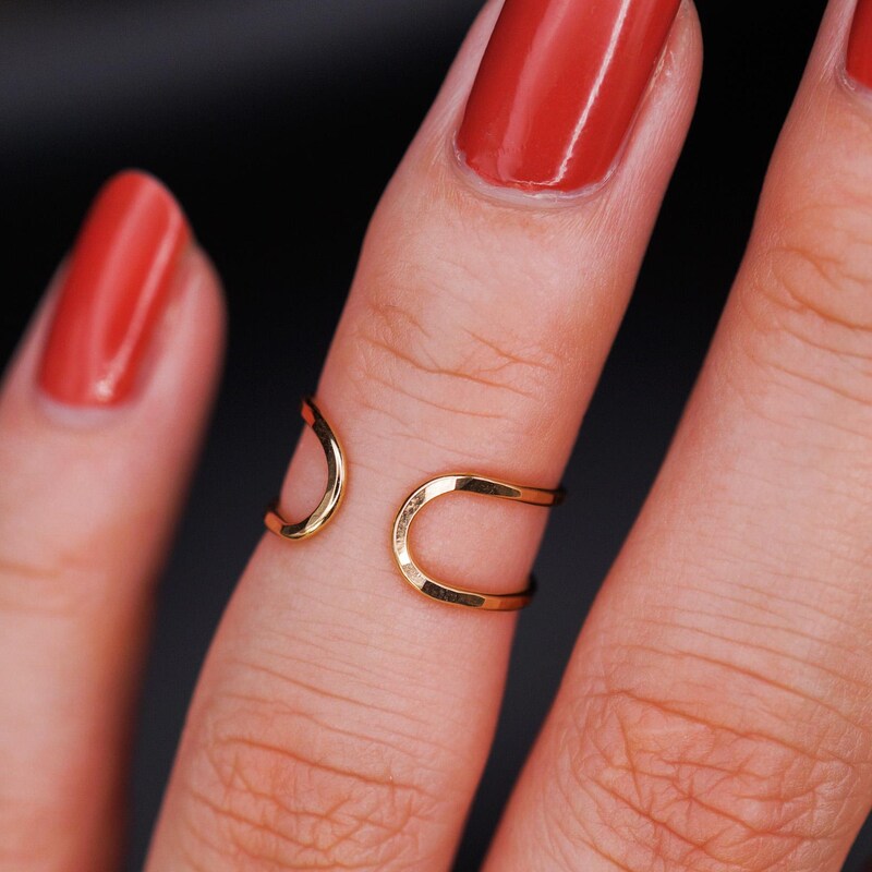 Cuff Ring - Etsy