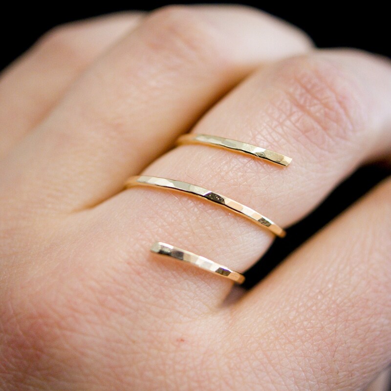 Spiral Ring - Etsy UK
