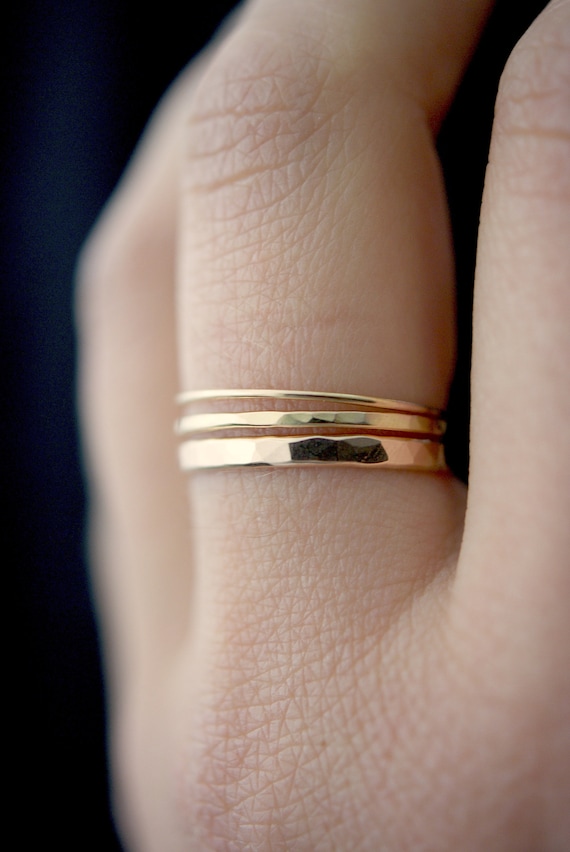Leah Stacking Rings Miranda Frye