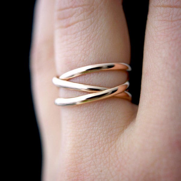 Rose Gold Infinity - Etsy