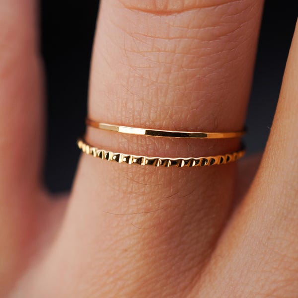 Minimalist Ring - Etsy UK