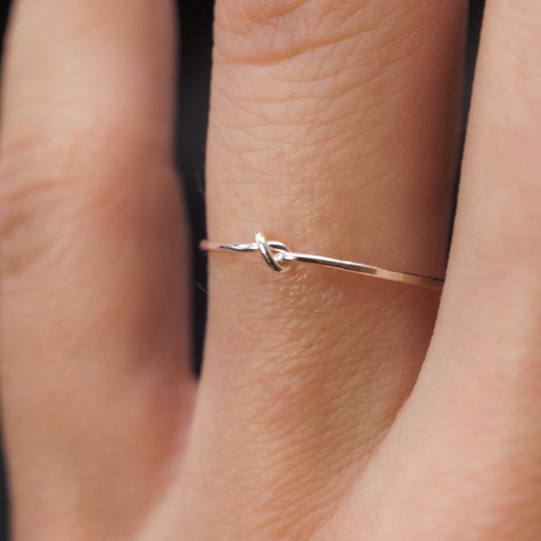 Love Knot Ring - Etsy