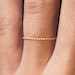 Ultra Thin Gold Stacking Ring, Super Skinny, Slender, Extra Thin ...