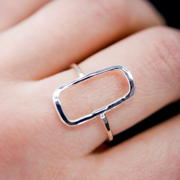 Geometric Shape Ring - Etsy
