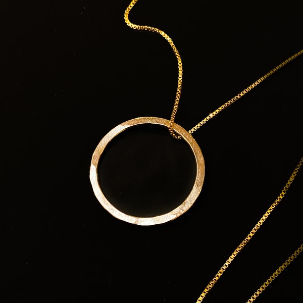 Circle Pendant - Etsy