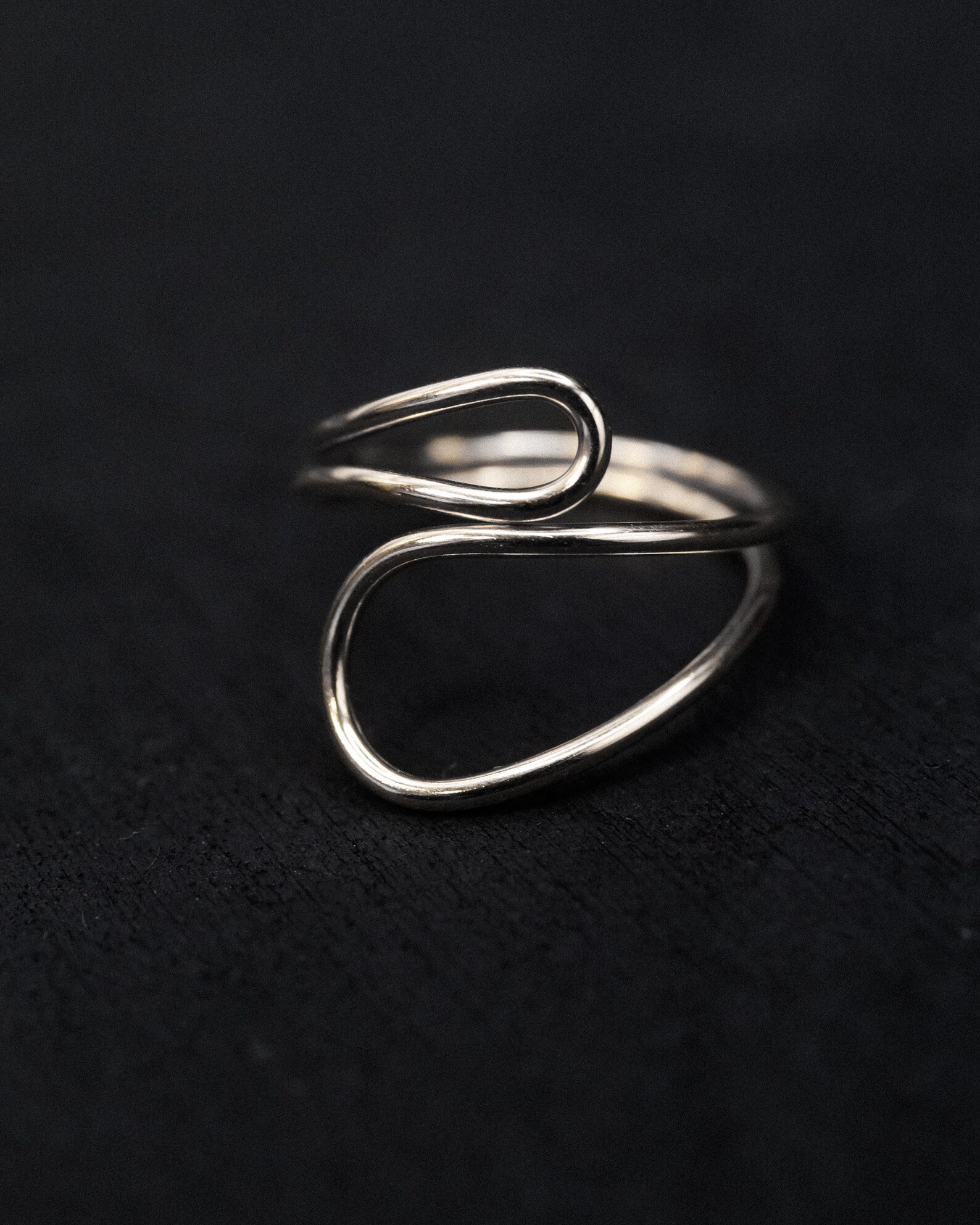 Wave Cuff Ring | 14K Gold Fill, Rose Gold, Sterling Silver ...