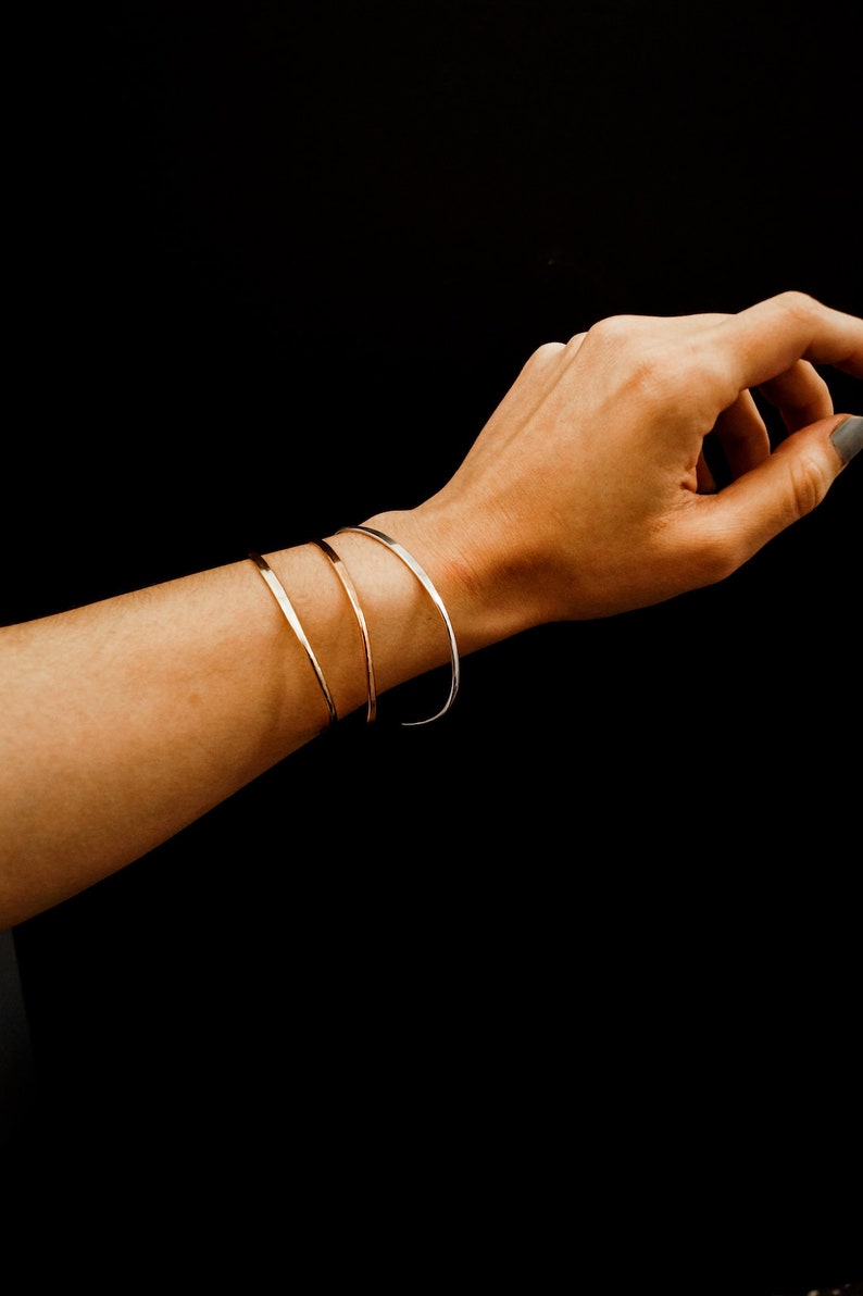 Sunburst Cuff in 14K Gold Fill 14K Rose Gold Fill or Sterling | Etsy