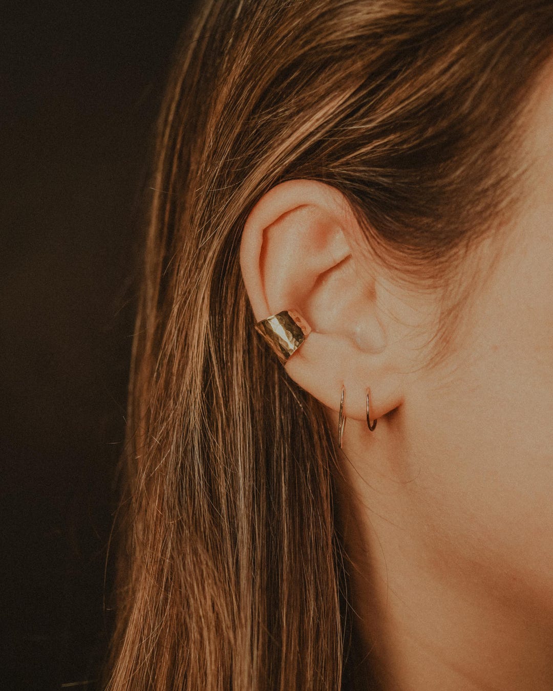 Conch Shield Ear Cuff | New Larger Size | 14K Gold Fill, Rose, or ...