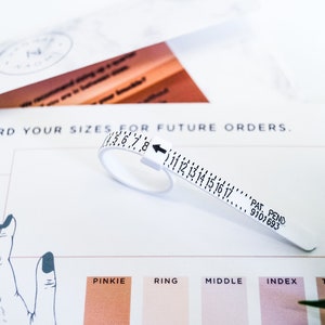 RING SIZER - Easy at Home Size Kit With Free US Shipping, Ships ...