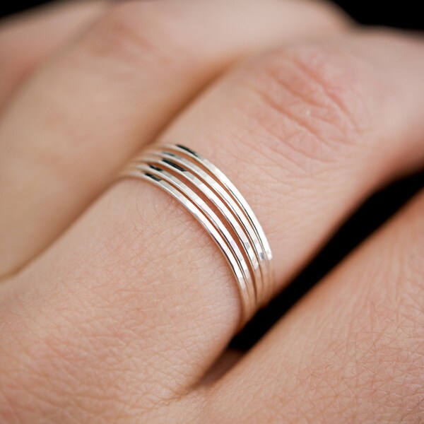 Stackable Rings - Etsy