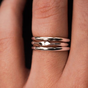 Mobius Band in Sterling Silver, Wave, Twisted Band, Mobius Strip ...