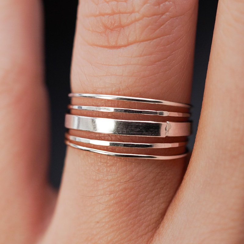 Simple Dainty Rings - Etsy