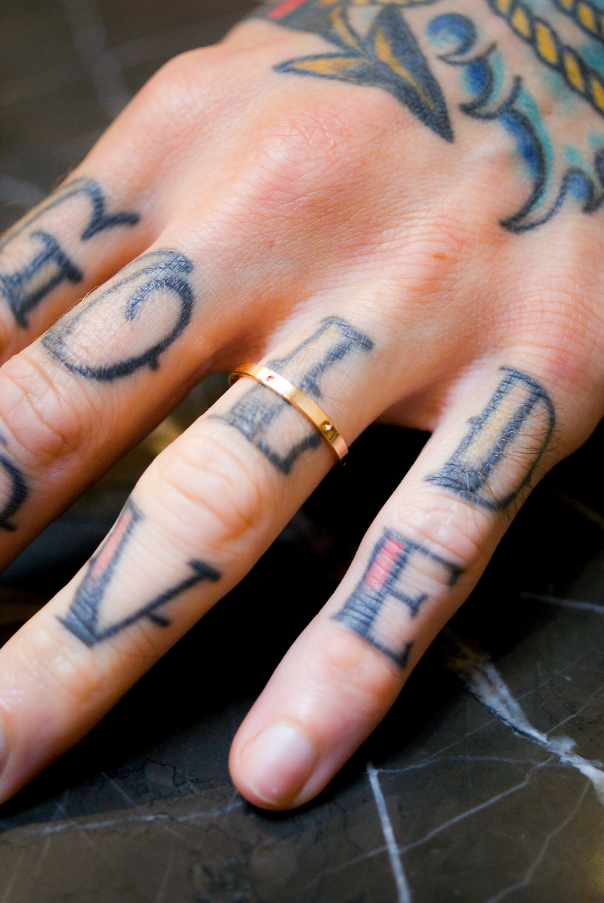 Men’s Dotted Mirror Band in Smooth 14K Gold Fill, 14K Rose Gold Fill or ...