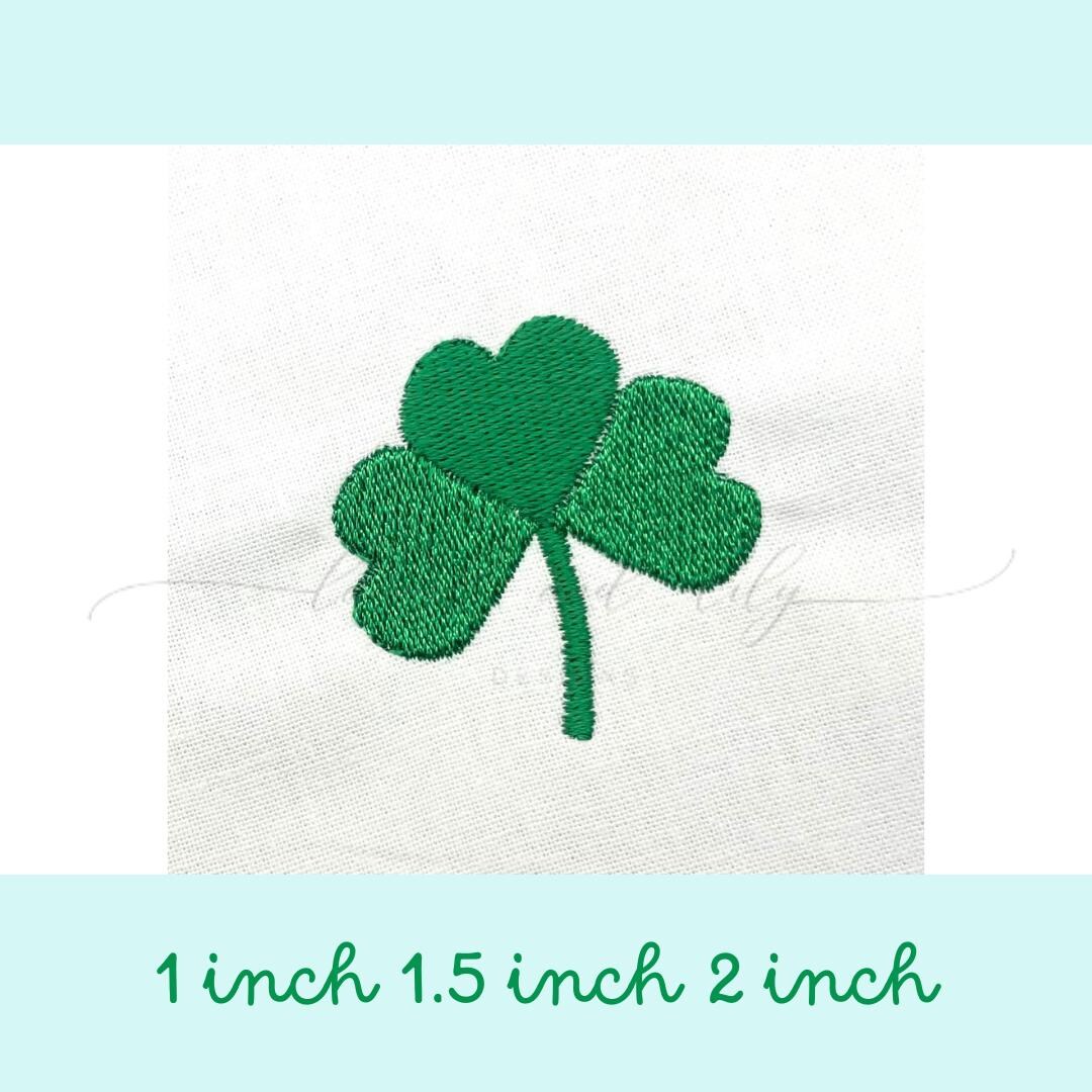 Mini Shamrock Embroidery Design, Machine Embroidery Design, St Patricks ...