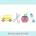 School Embroidery Design, Machine Embroidery, Girls School Embroidery ...