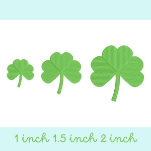 Mini Shamrock Embroidery Design, Machine Embroidery Design, St Patricks ...