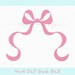 Bow Embroidery Design, Bow Fill Stitch, Machine Embroidery, Coquette ...