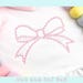 Bow Embroidery Design, Machine Embroidery Design, French Knot Bow ...