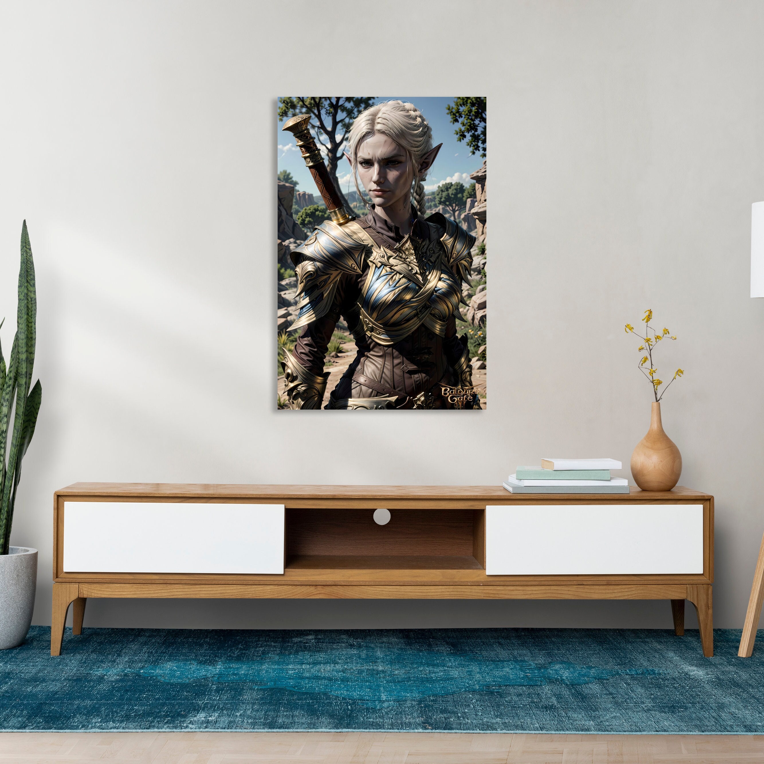 Minthara Bg3 Digital Poster, Baldur's Gate 3 Digital Art, Baldur's Gate ...