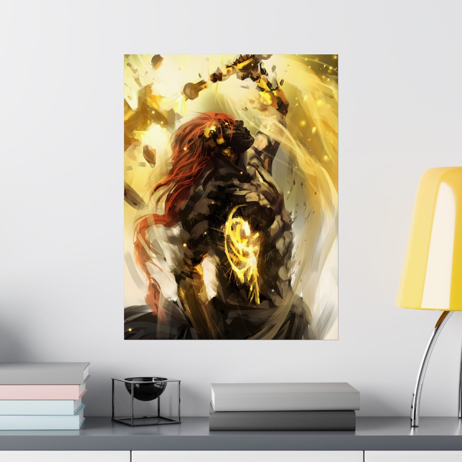 Elden Ring Radagon Canvas Poster, Elden Ring Bosses Poster, Elden Ring ...