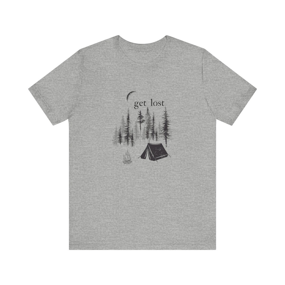 Get Lost Camping Tee - Etsy