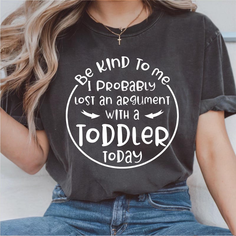 Argument With a Toddler - Etsy
