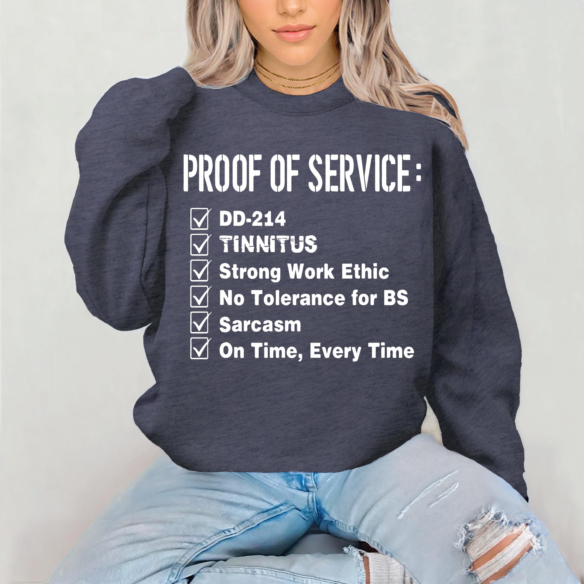 Proof of Service DD-214 Tinnitus Strong Work Ethic Army, 4th of July ...