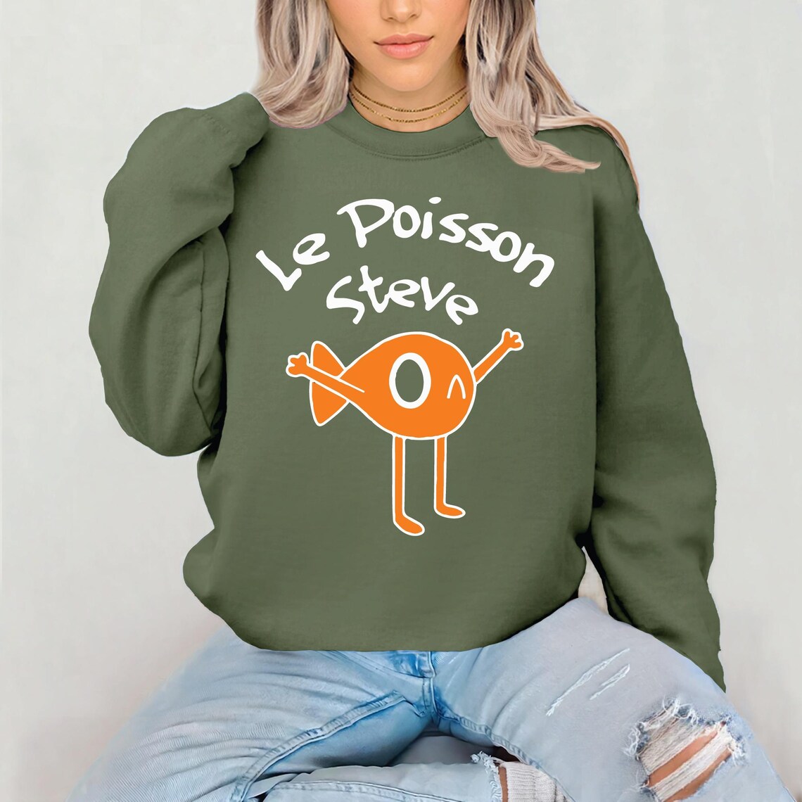 Le Poisson Steve Fish Meme Png, Viral Meme Tiktok Png, Le Poisson Steve ...