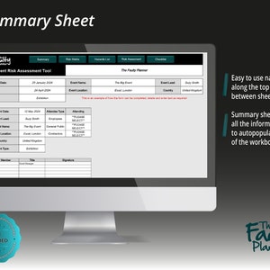 Event Risk Assessment Template by an Events Manger for Events Managers ...