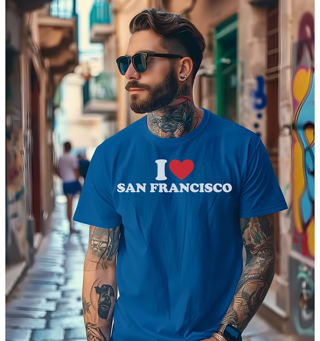 San Francisco Shirt, California Shirt, Sun Shirt, Sun Shirt, Gift for ...