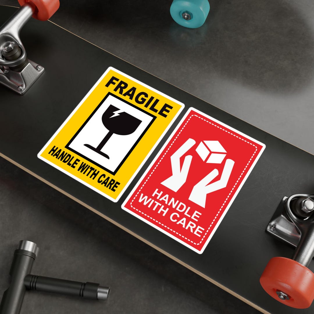 Stickers Fragile, Handle With Care Stickers, Suitcase Stickers, Luggage ...