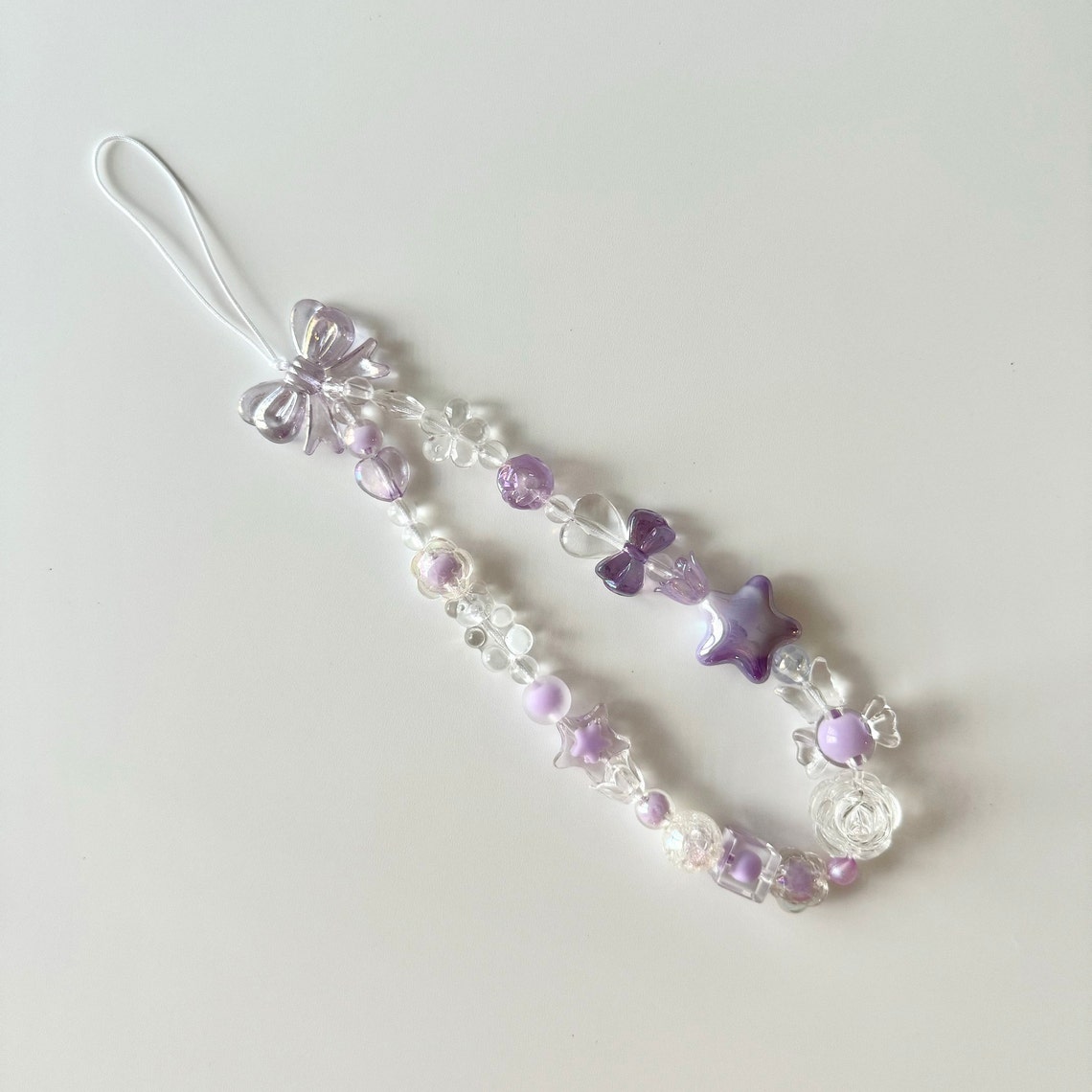 Cute Colourful Phone Straps, Wrist Strap, Handmade Phone Chain, Acrylic ...