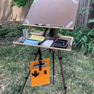 Travel and Plein Air Painting Kit for Watercolor, Oil, Acrylic, Gouache ...