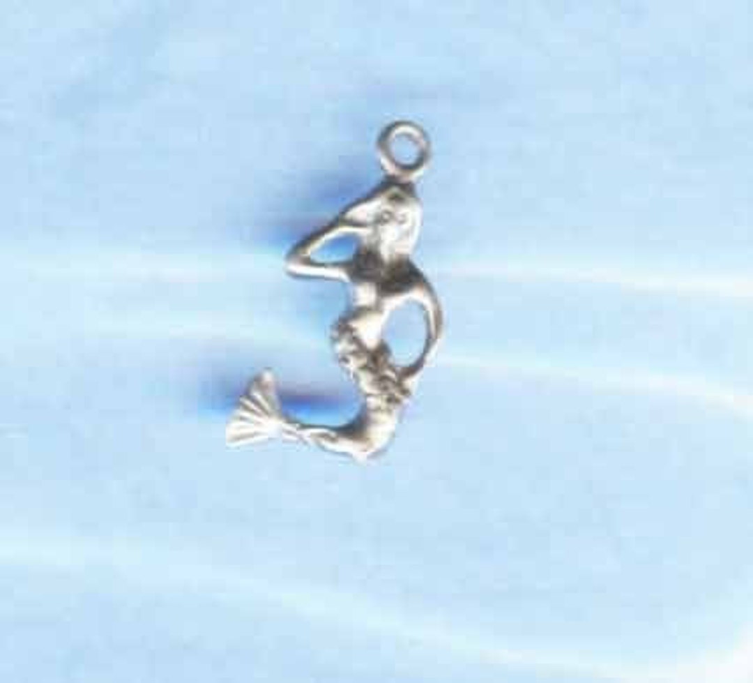 Sterling Silver Mermaid Petite Sea Siren Jewelry FEY019 - Etsy