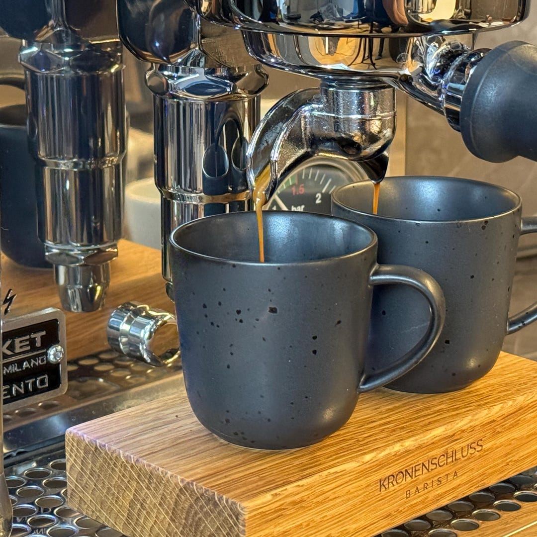 CROWN CLOSURE Barista – Made in Germany Cup Riser for Portafilters ...