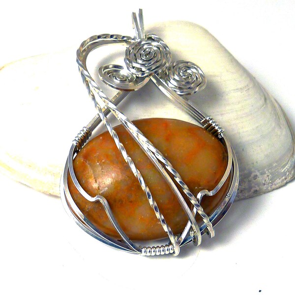 Marble Pendant - Etsy