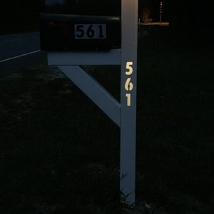 Mailboxes, Light Post, 911 Address, Solar, - Etsy