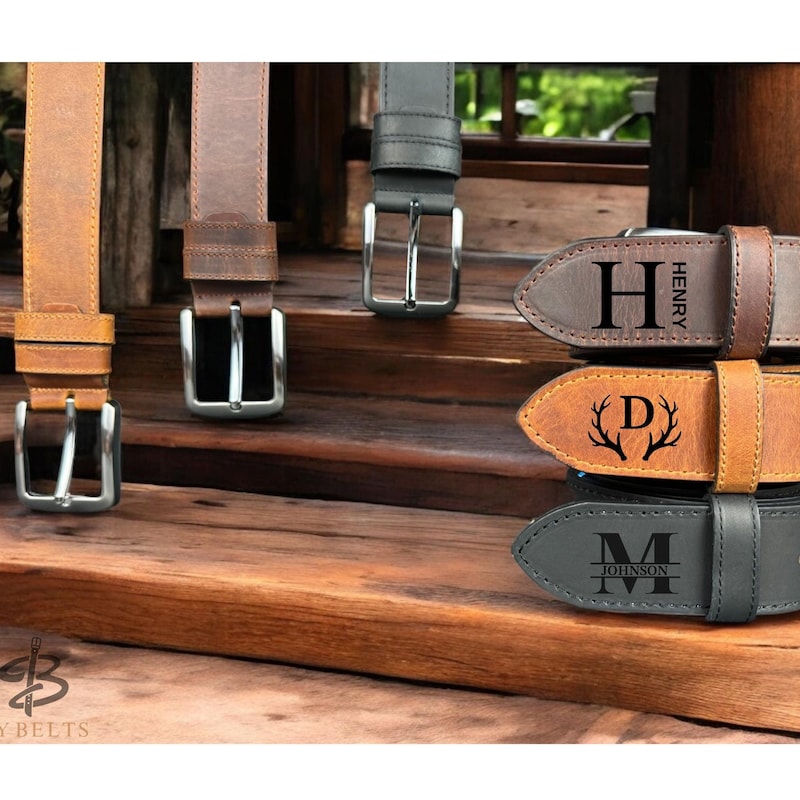 Personalized Mens Belt - Etsy