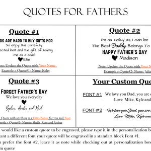 Father's Day Leather Belt, Customized Belt for Him, Personalized Belt ...