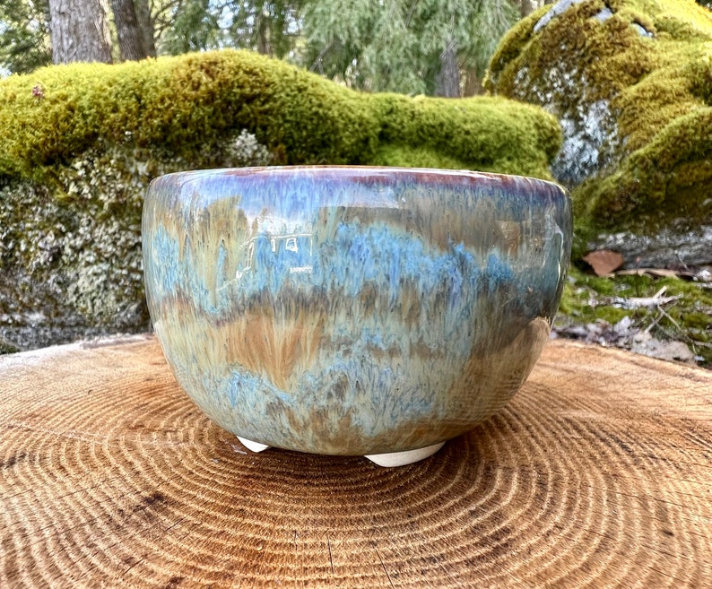 Handmade Ceramic Bowl, Tortoise Pattern Glaze, Key Bowl, Pottery, Wheel ...