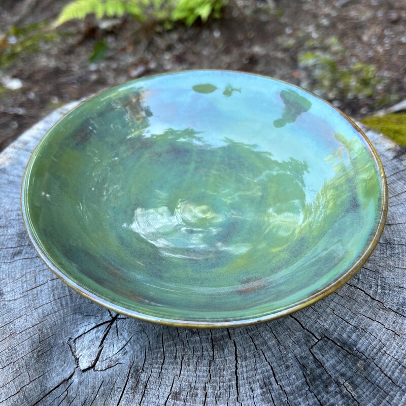 Green Ceramic Bowl - Etsy
