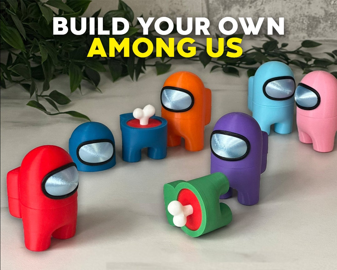 Among Us Crewmates Dead or Alive Among Us Crewmate Figure Among Us Gift ...
