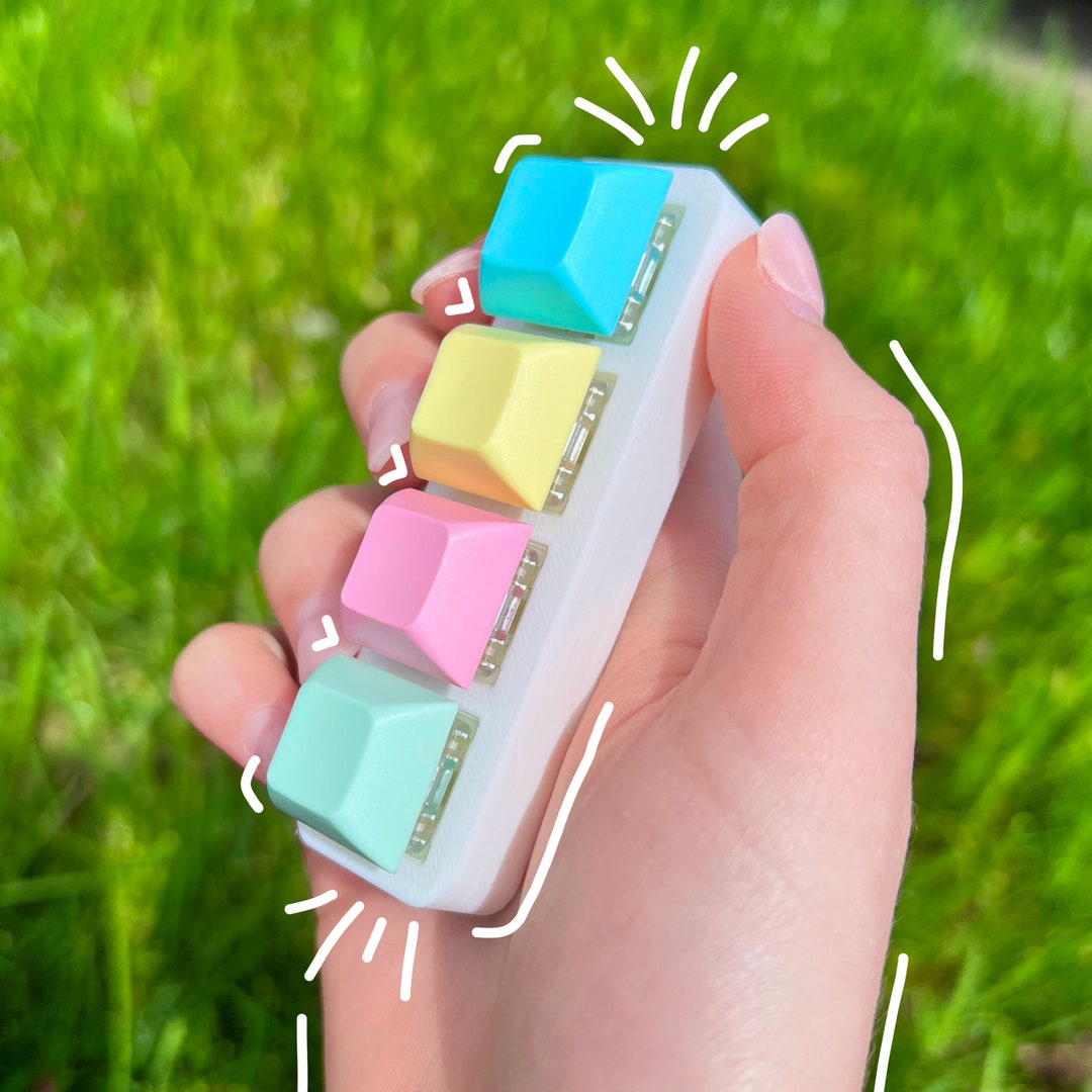 Four Button Clicky Fidget Toy: Mechanical Switch, Stress Relief - Etsy ...