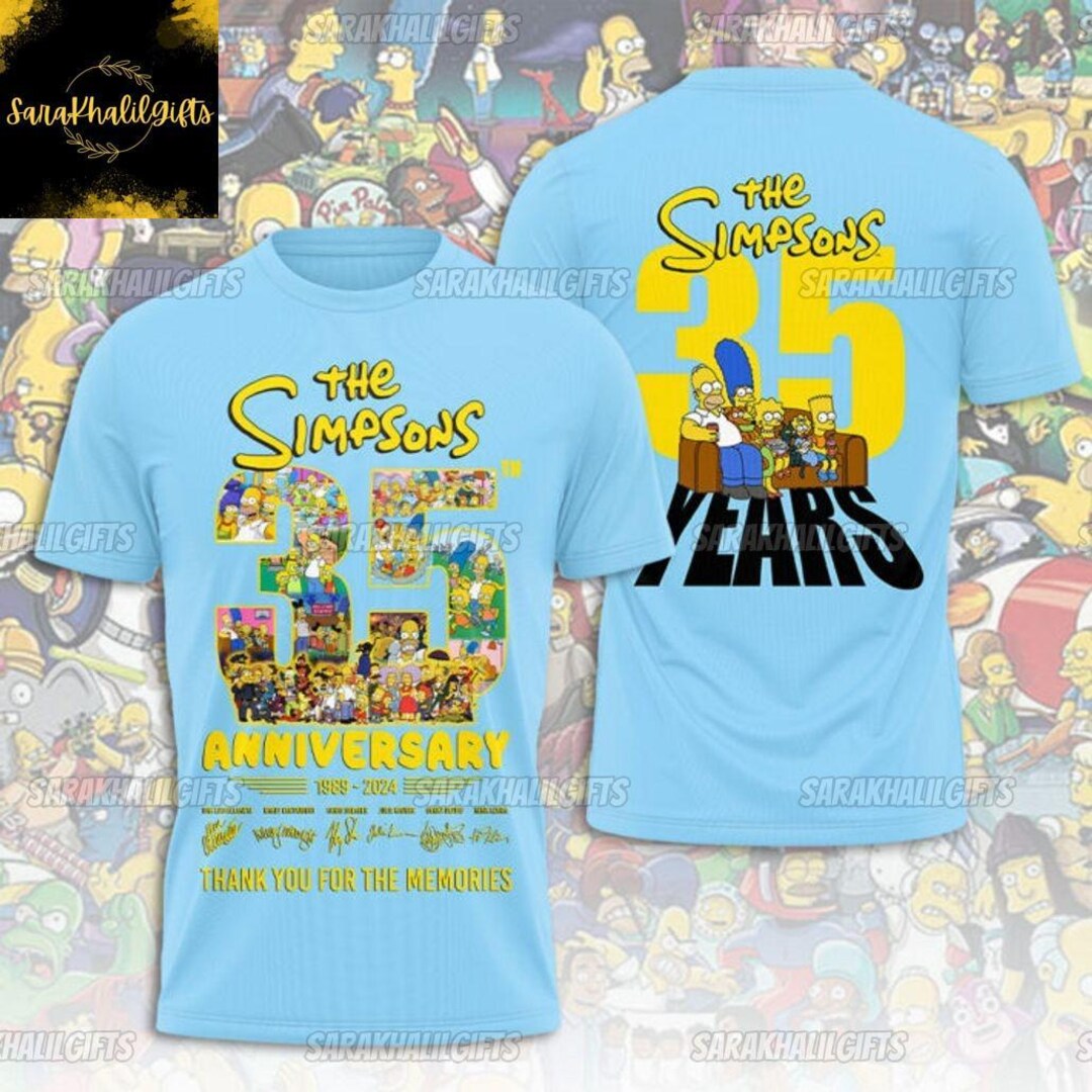 Simpsons Shirt, the Simpsons Merch, Oj the Juice Tee, Simpsons 35 ...